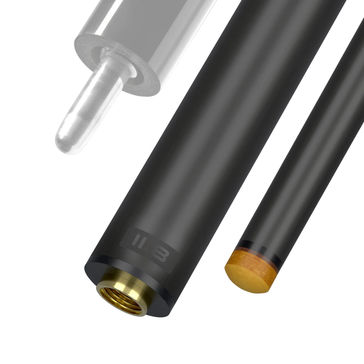 Predator REVO Low Deflection Carbon Fiber Pool Cue Shaft for Uni-Loc ...